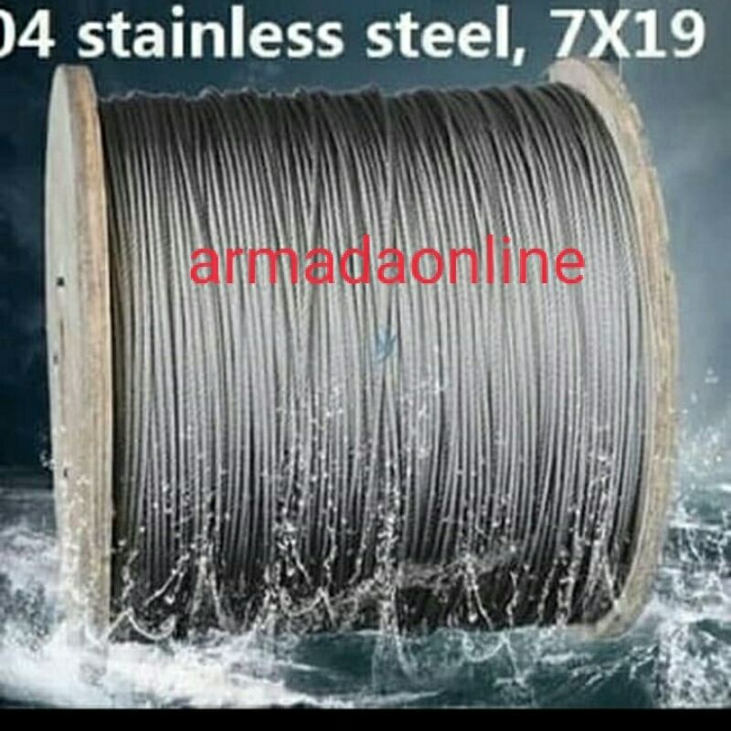Jual KAWAT SELING STAINLESS UK 24 MM X 7 X 19 (304) | Shopee Indonesia