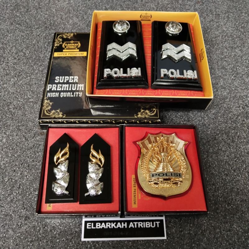 Jual SATU PAKET PANGKAT + MONOGRAM + KEWENANGAN BRIPDA BRIPTU BRIGADIR ...