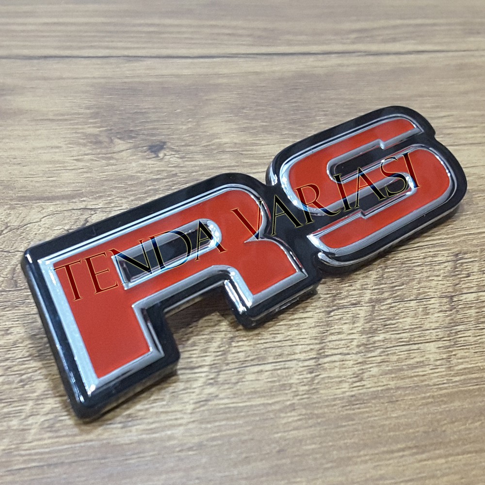 Jual emblem RS merah JDM Style | Shopee Indonesia