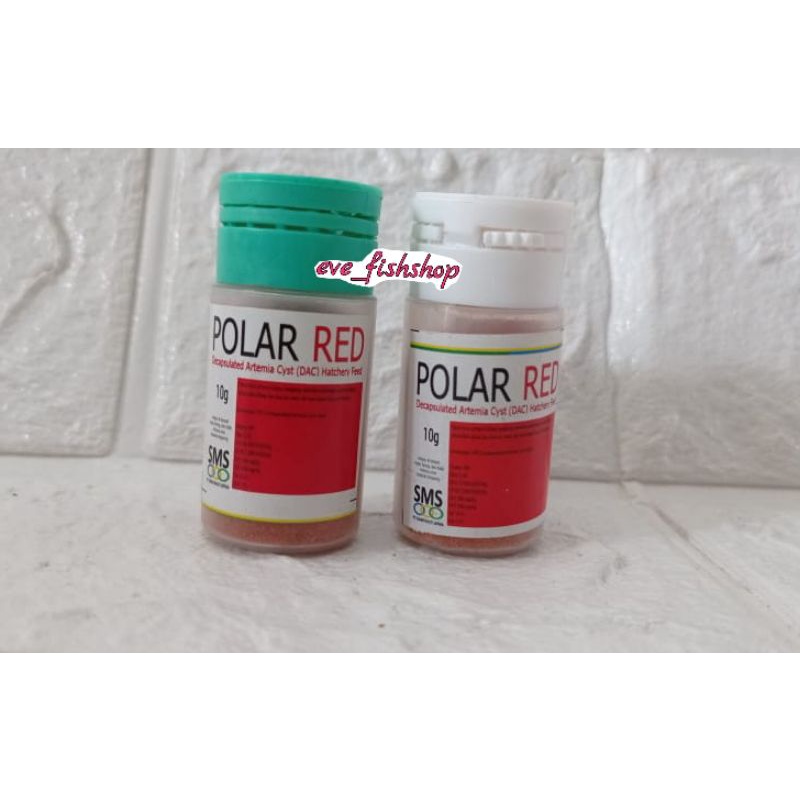 Jual Artemia Polar red 10 gram Tanpa Cangkang Pakan Ikan Burayak ...
