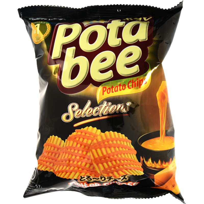 Jual POTABEE POTATO CHIPS CHEESE 65G | Shopee Indonesia