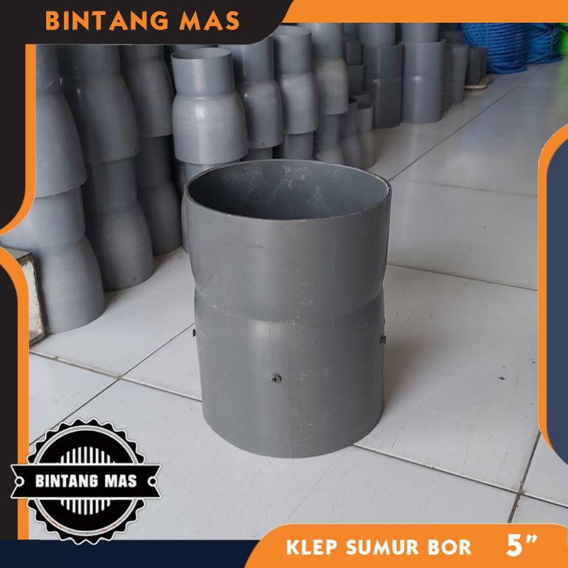 Jual Check Valve / Tosen Klep 5 inch / 5 dim, Kelep Pvc untuk Pompa Air ...