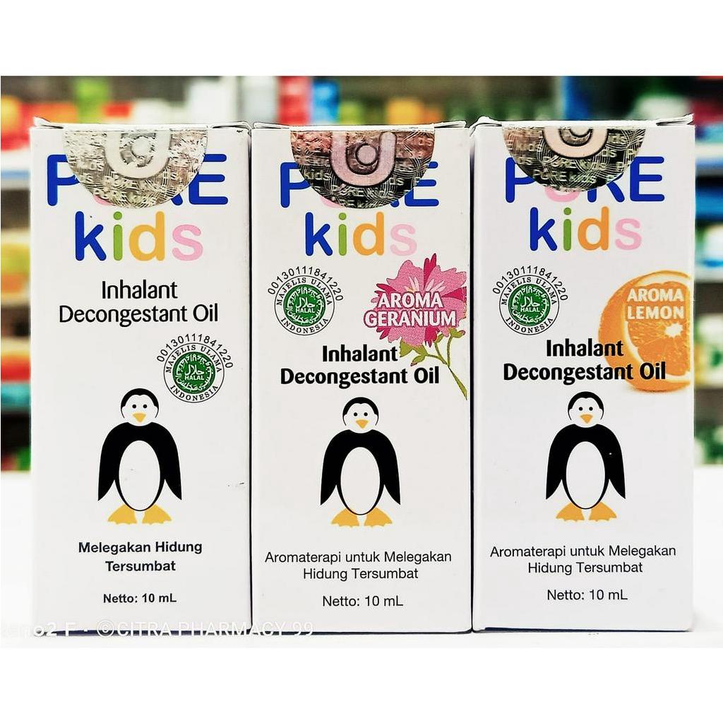 Jual 𝐏𝐮𝐫𝐞 𝐊𝐢𝐝𝐬 𝟏𝟎𝐌𝐋 Inhalant Decongestant Oil - Melegakan Hidung ...