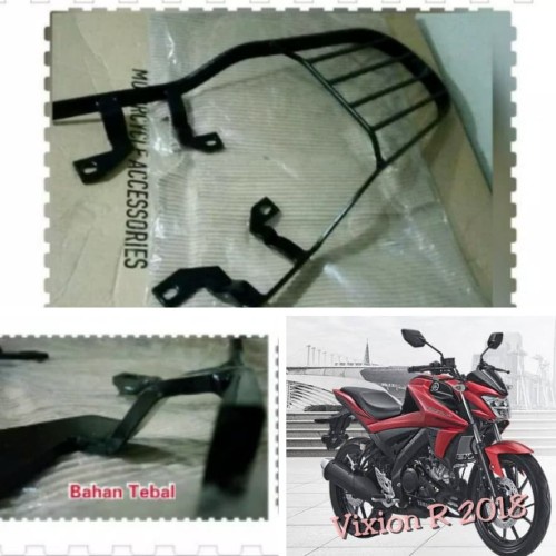 Jual Bracket Breket Barang Box New Vixion 2017 Vixion R LED - Rezel ...