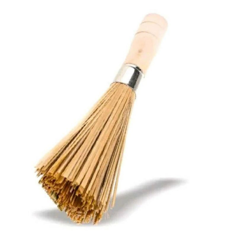 Jual Sapu Kuali Wajan Bambu / Premium Wok Brush Bamboo 23cm | Shopee ...