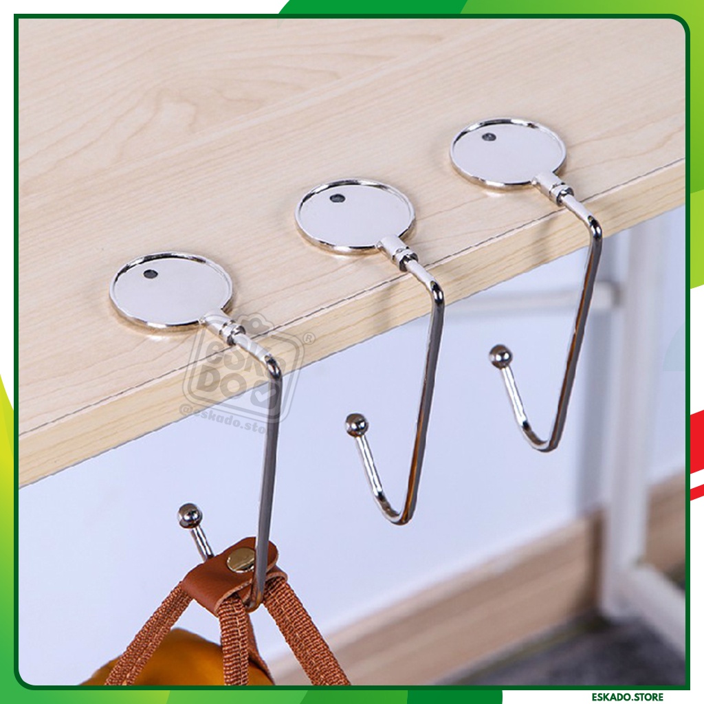 Jual Bag Hanger / Gantungan Tas Pada Meja Polos | Shopee Indonesia