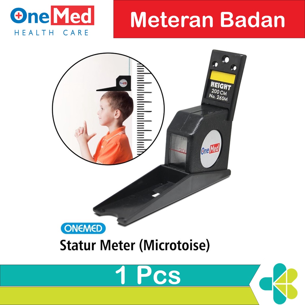 Jual Meteran Tinggi Badan Tubuh Anak Dewasa Tempel Dinding 2 Meter ...