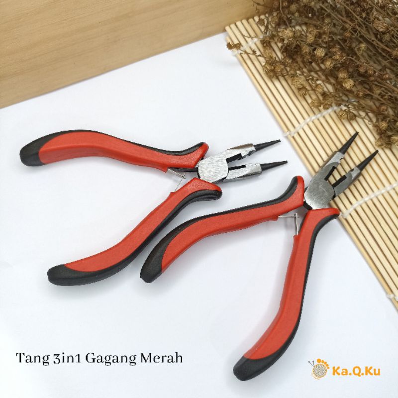 Jual TANG 3 IN 1 MERAH / TANG MULTIFUNGSI | Shopee Indonesia