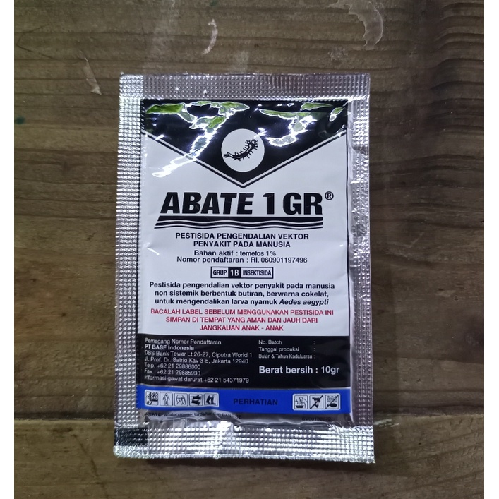 Jual Abate 1 GR Pembasmi Jentik Nyamuk - Kemasan 10gr | Shopee Indonesia