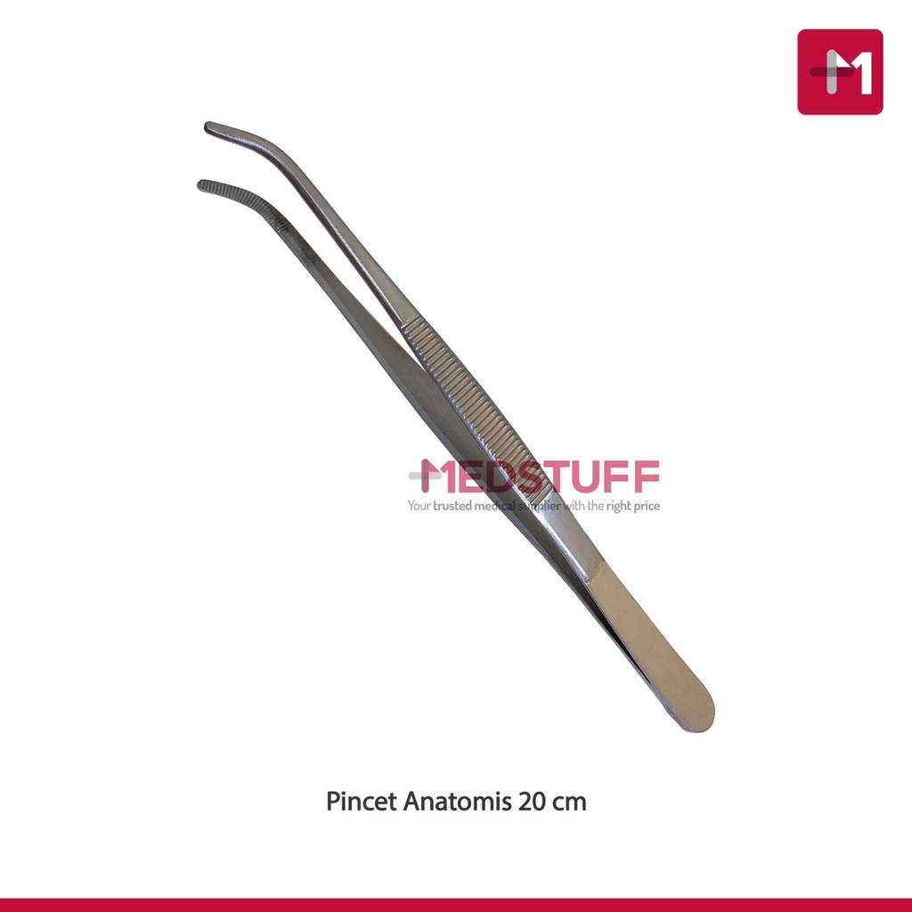 Jual Pinset Anatomis Bengkok Thumb Dressing Forcep Curved | Shopee ...