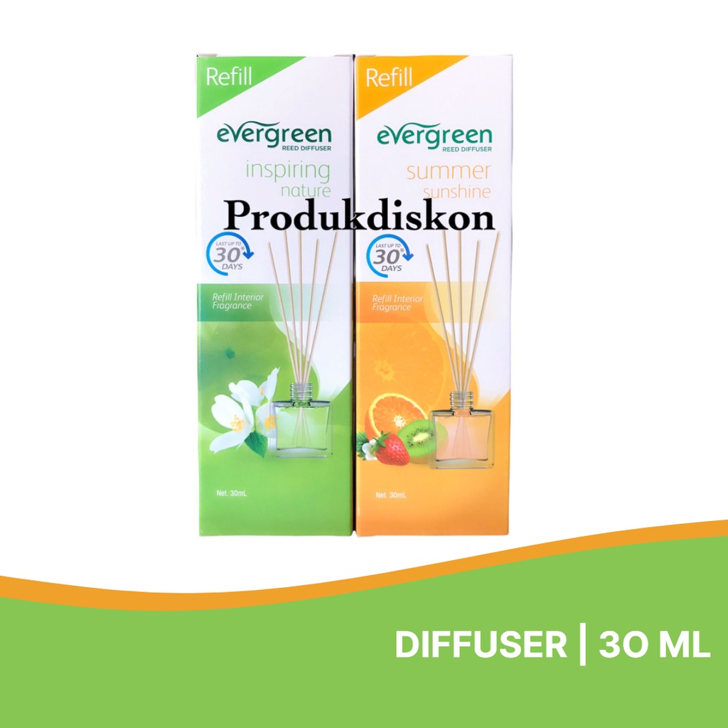 Jual EVERGREEN Reed Diffuser Refill 30 ML | Shopee Indonesia