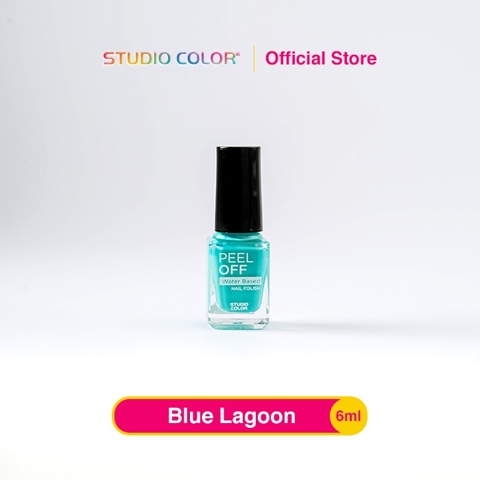 Jual Studio Color Peel Off Nail Polish 09 Tosca 6ml ( blue lagoon ...