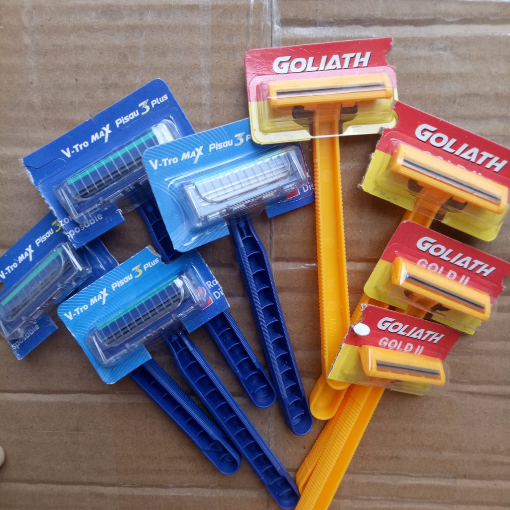 Jual cukuran kumis alat cukur cukuran silet cukuran 2mata pisau 3mata ...