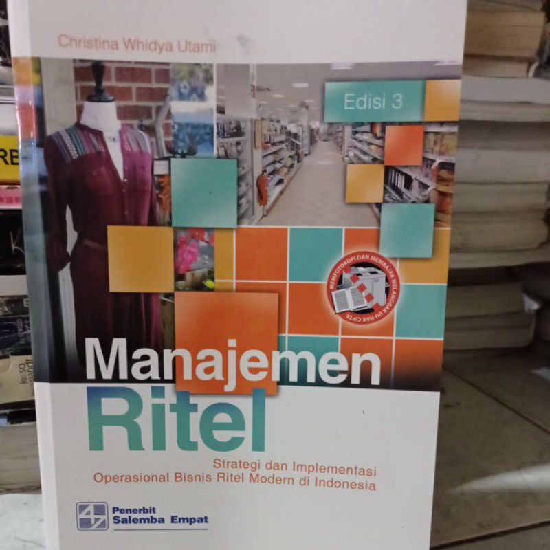 Jual Manajemen Ritel Edisi 3 By Christina Whidya Utami | Shopee Indonesia