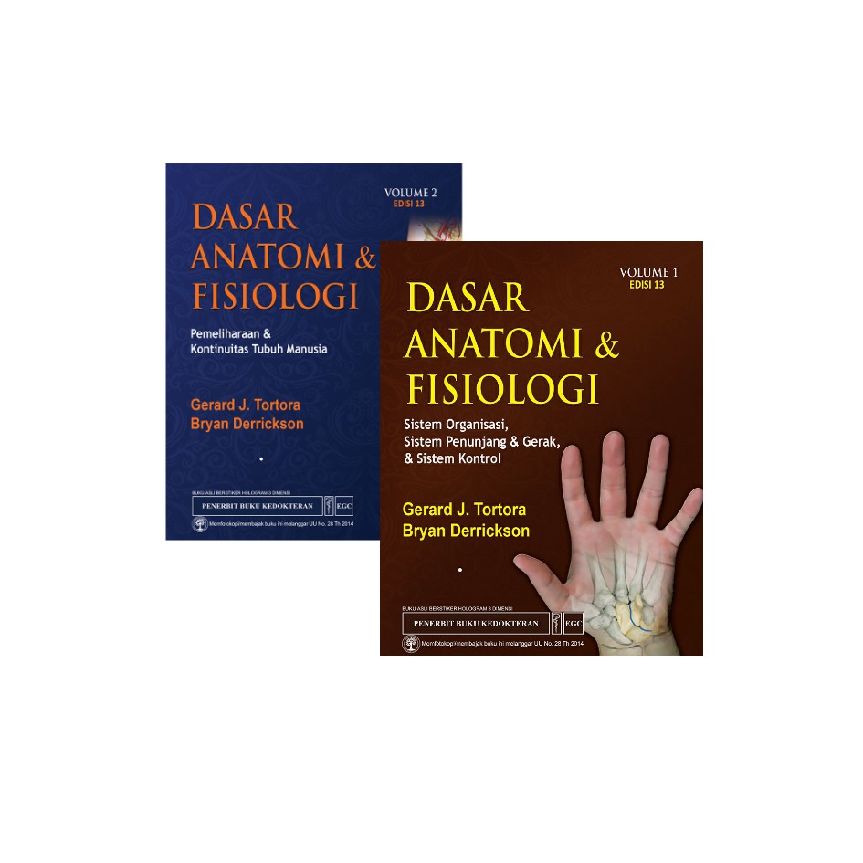 Jual (ORIGINAL) Paket Dasar Anatomi & Fisiologi Vol. 1 dan 2 Lengkap Edisi 13 Tortora | Shopee ...
