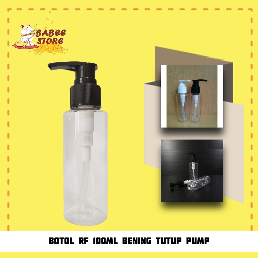 Jual BOTOL PLASTIK RF 100ML BENING TUTUP PUMP / BOTOL BENING 100ML PUMP ... Jual BOTOL PLASTIK RF 100ML BENING TUTUP PUMP / BOTOL BENING 100ML PUMP ...