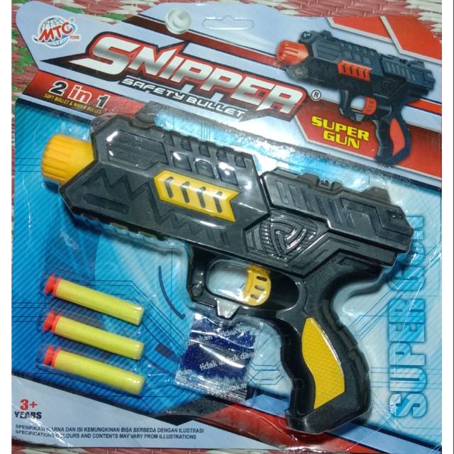 Jual Mainan Pistol Pistolan Sniper Super Gun Peluru Aman Bagi Anak ...