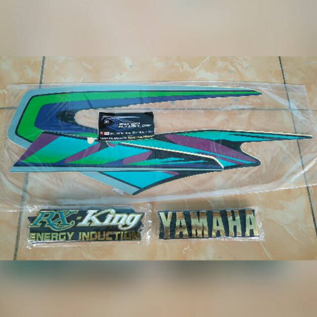 Jual Sepaket striping rx king 1997 & emblem | Shopee Indonesia