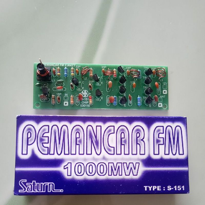 Jual Pemancar FM 1000mw S151 | Shopee Indonesia