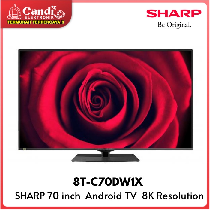 Jual SHARP 70 Inch Android Tv 8K Resolution 8T-C70DW1X | Shopee Indonesia