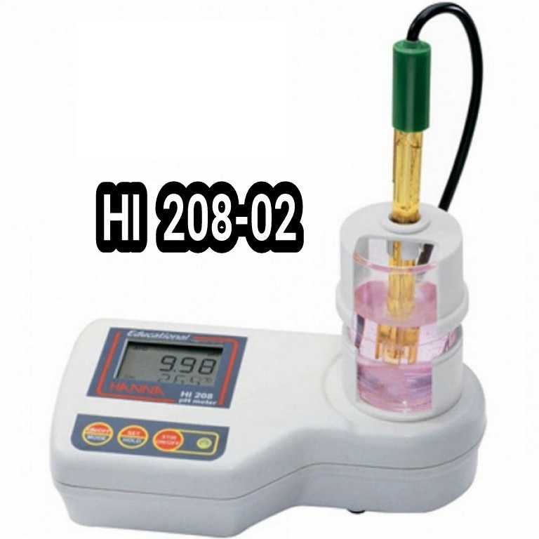 Jual Hanna HI-208 Bench top pH meter with Built-in Magnetic Stirrer ...