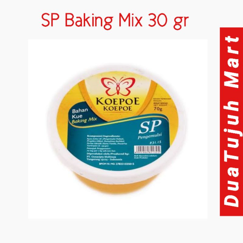 Jual SP Koepoe Kupu 30 gr Baking Mix | Shopee Indonesia