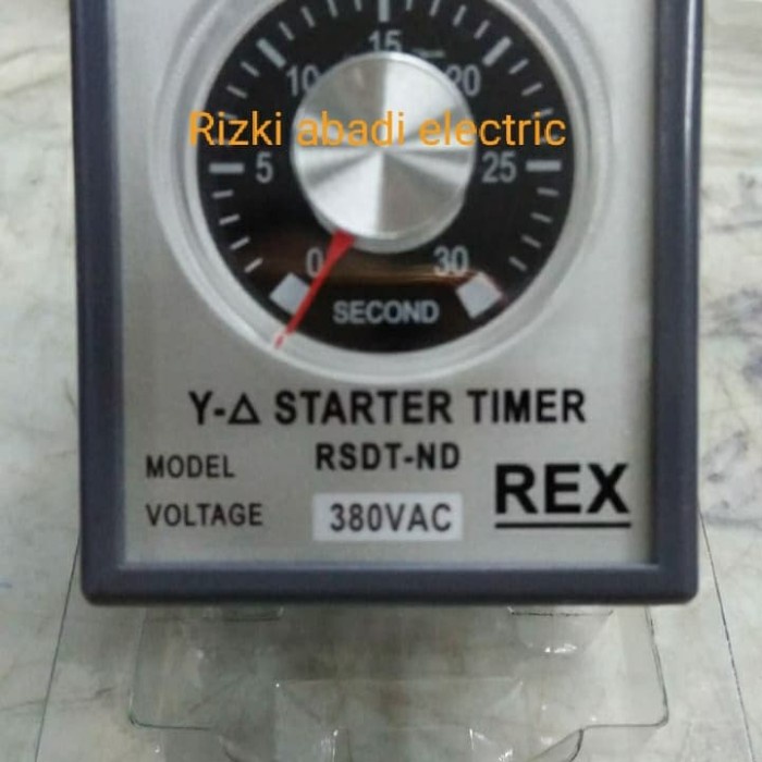 Jual TIMER STAR DELTA 380V 30 S | Shopee Indonesia