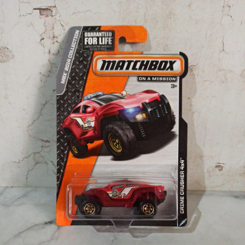Jual Matchbox Crime Crusher 4x4 | Shopee Indonesia