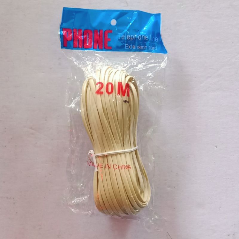 Jual Kabel Telepon 20 Meter | Shopee Indonesia