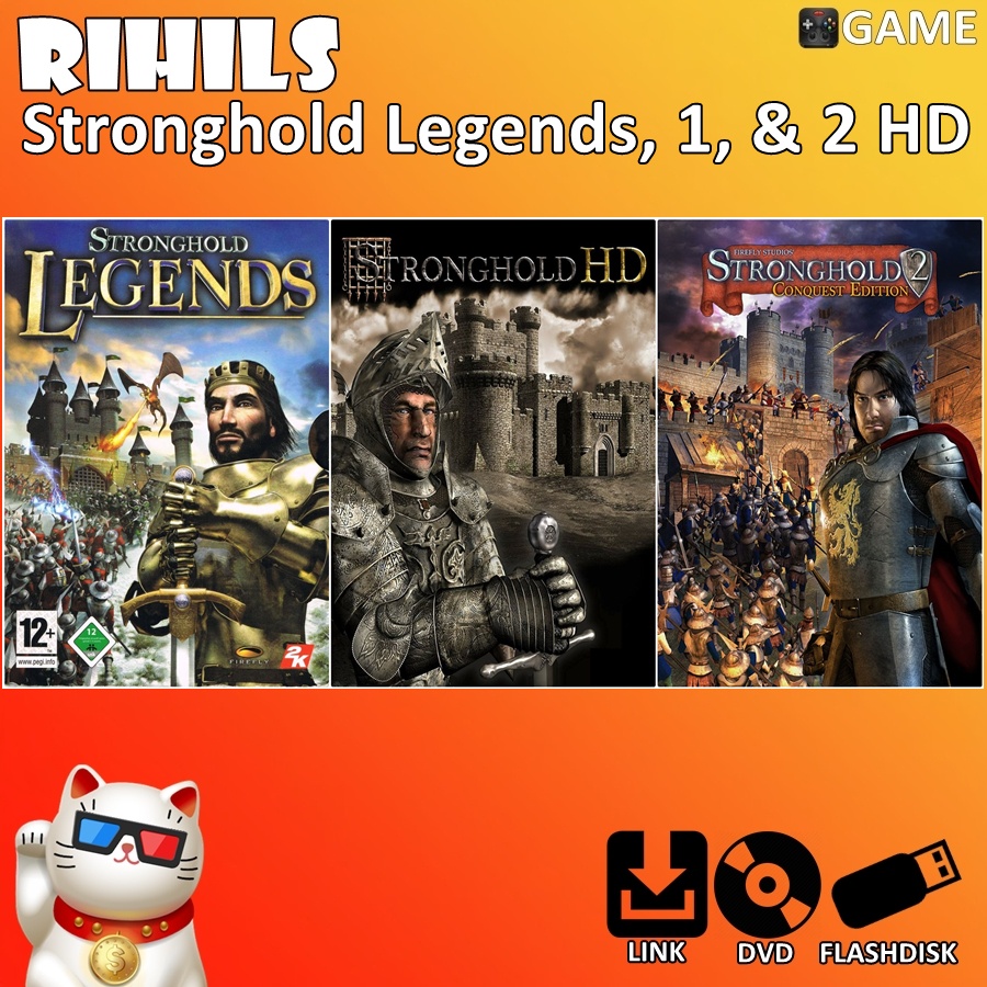 Jual Stronghold 1 + 2 + Legends HD Game untuk Komputer PC Laptop ...