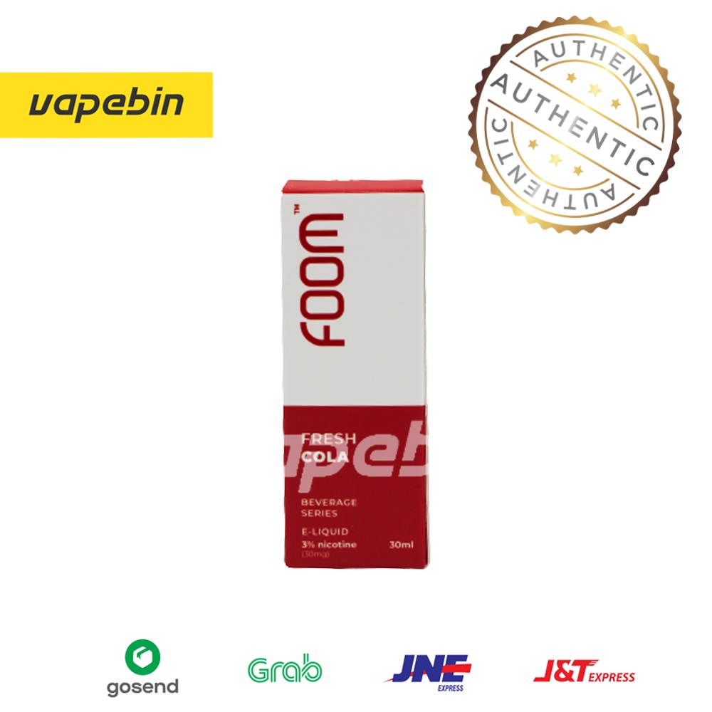 Jual LIQUID FOOM FRESH COLA SALT NIC - FOOM BEVERAGE SERIES - 30ML ...