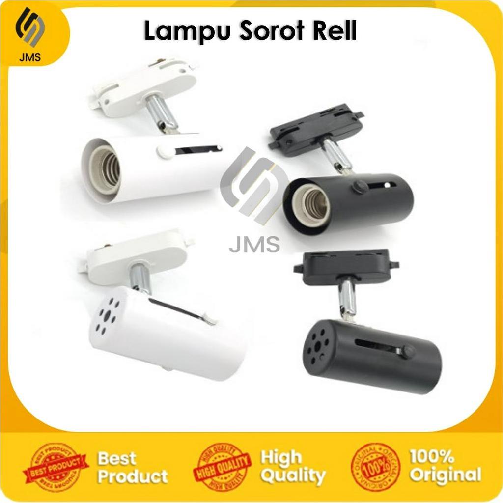 Jual KAP LAMPU SOROT RELL TRACK / R63-3CM PLAFON REL HITAM PUTIH ...