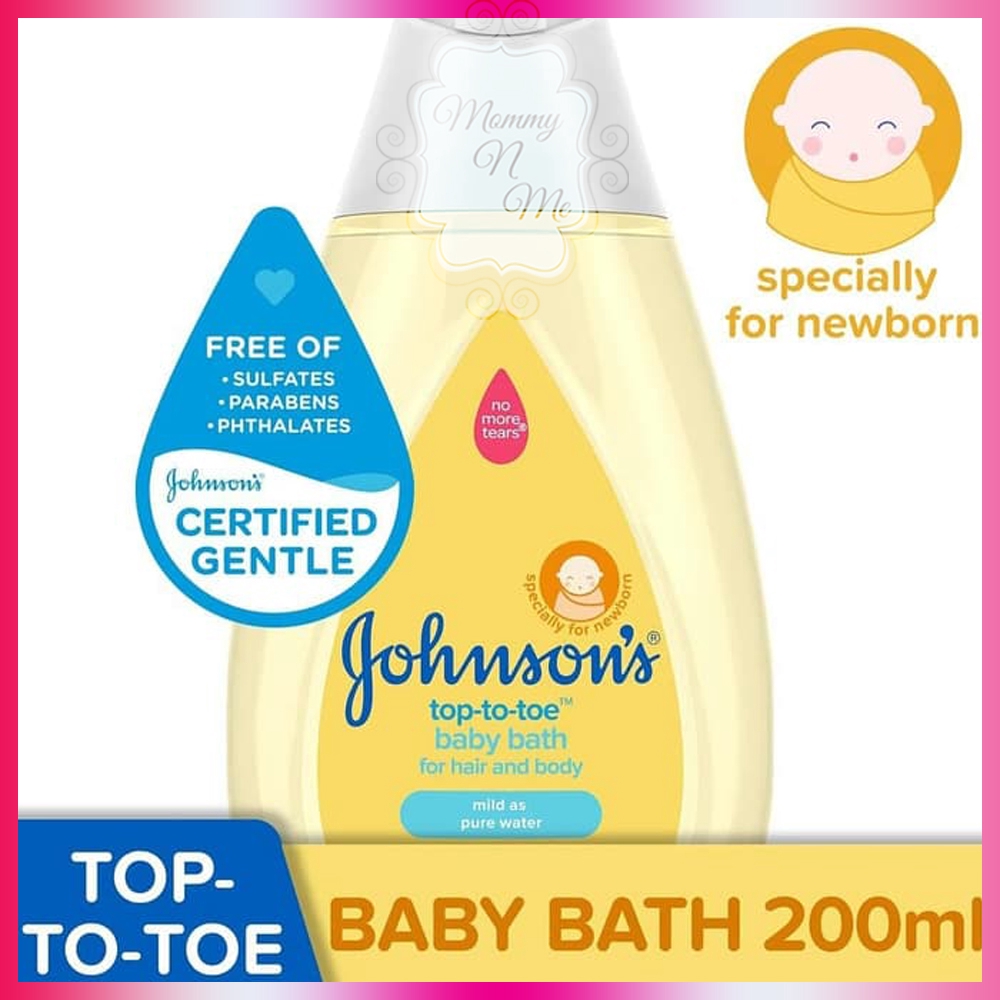 Jual MOMMYNME JOHNSONS TOP TO TOE HAIR & BODY BABY BATH 200ml | Shopee ...