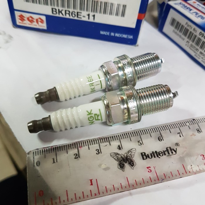 Jual busi ngk r bkr 6 e - 11 bkr6e-11. busi jazz yaris dll injeksi | Shopee Indonesia
