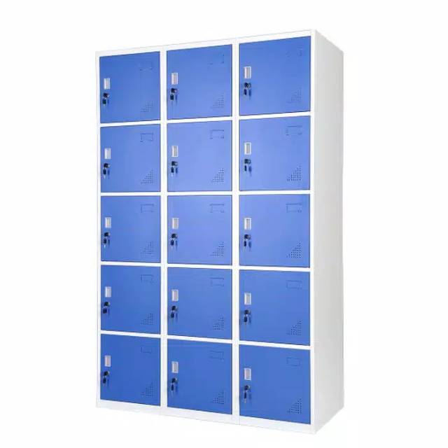 Jual LOKER BESI 12 KOTAK LOCKER RAK TAS LEMARI TAS LEMARI BESI FILING ...