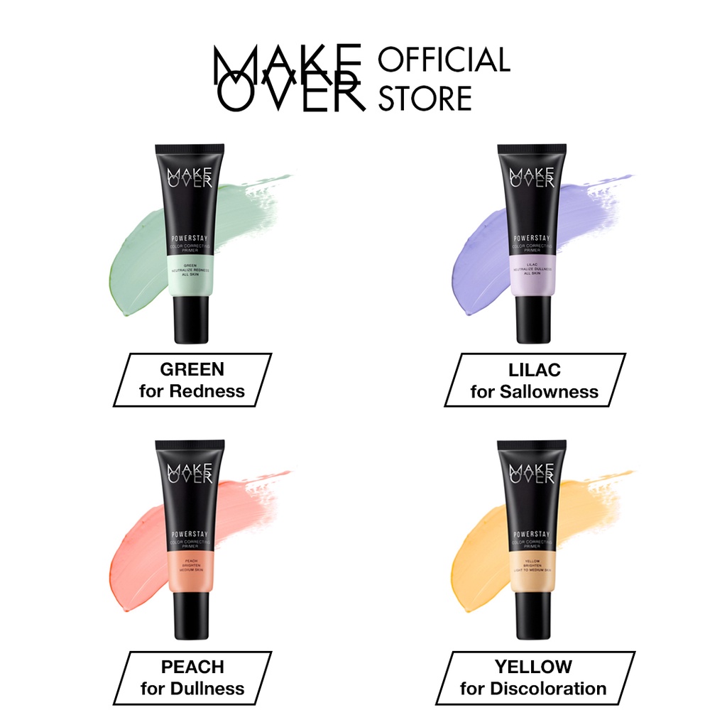 Jual Make Over Powerstay Color Correcting Primer Shopee Indonesia