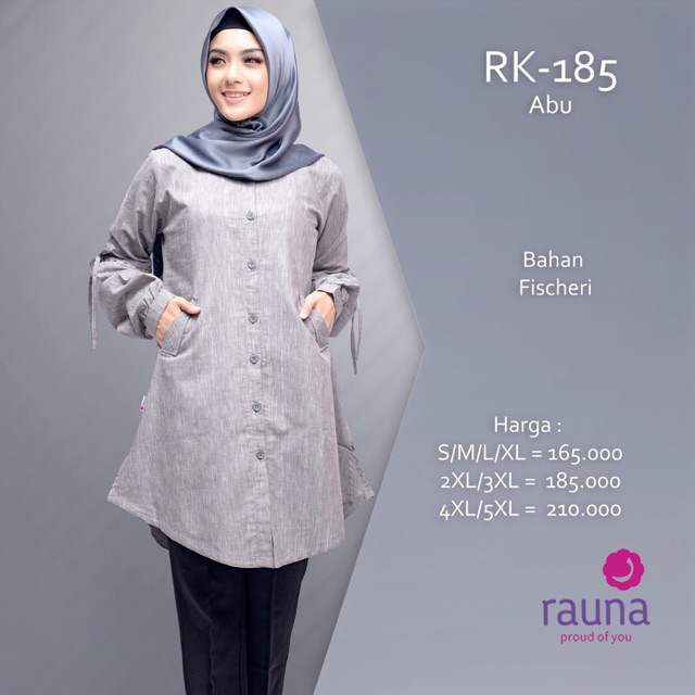 Jual RAUNA KATUN RK185/ATASAN RAHNEM RAUNA/TUNIK RAUNA | Shopee Indonesia