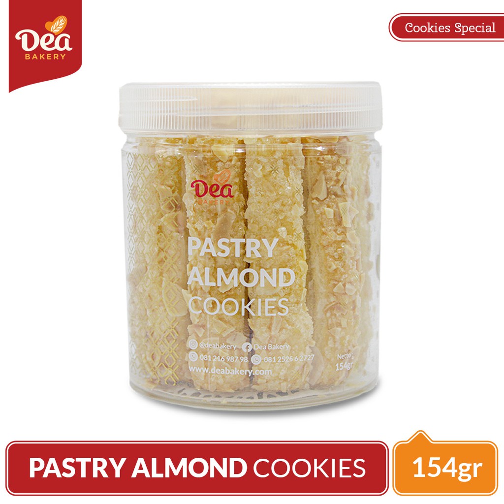 Jual Pastry Almond Cookies Dea Bakery | Shopee Indonesia