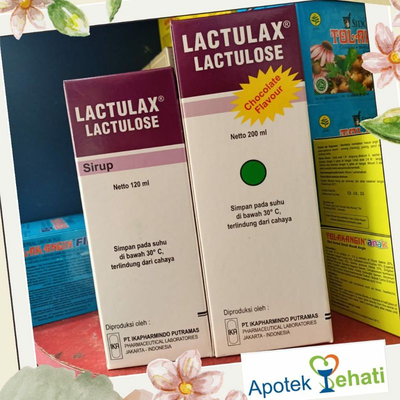 Jual Lactulax Sirup 200 mL / 120 mL / 60 mL Membantu Melancarkan Buang ...