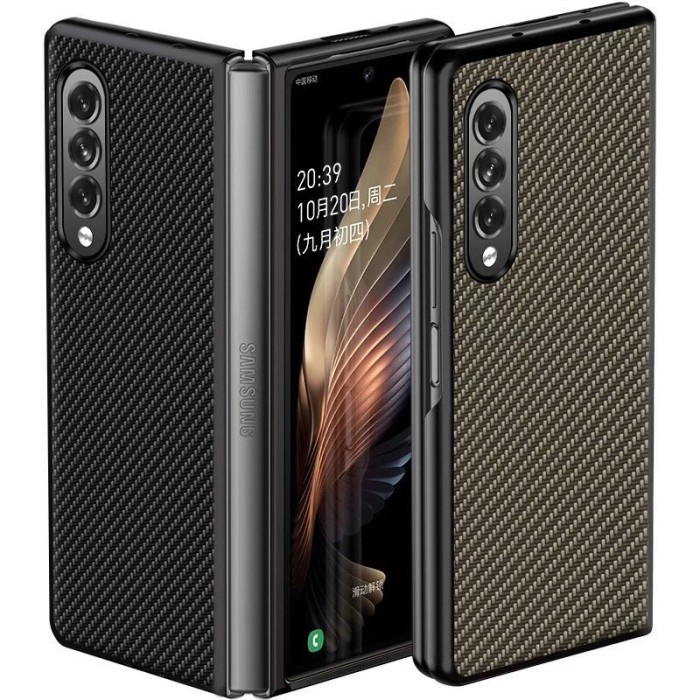 Jual CASE SAMSUNG GALAXY Z FOLD 3 5G SLIM CARBON COVER CASING | Shopee ...