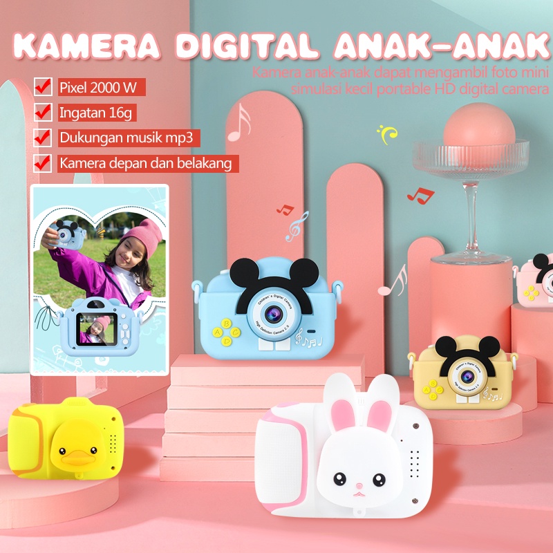 Jual 16G Kids Camera/ kamera Analog anak Mainan/Kartun Kamera Digital ...