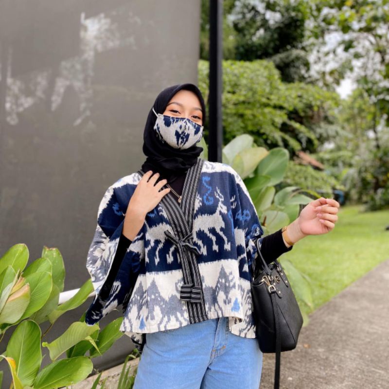 Jual outer etnik outer tenun outer modern tenun baju tenun etnik (READY ...