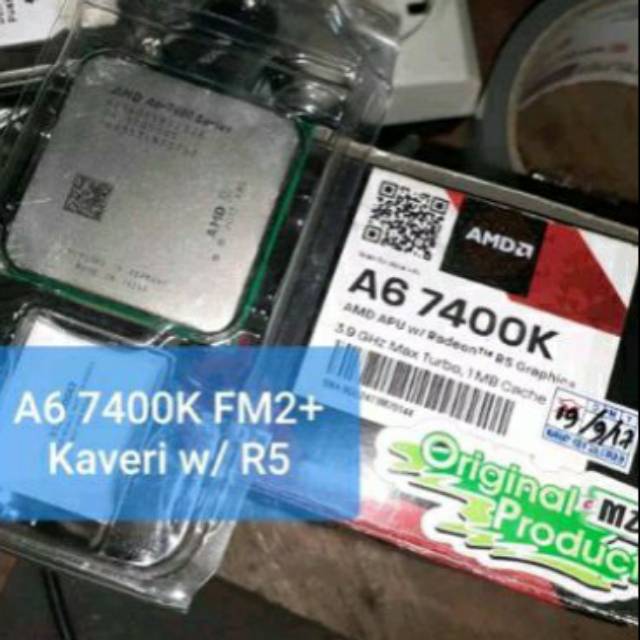 Jual A6 7400K Kaveri FM2+ 3.9GHz with R5 Radeon Graphic AMD APU ...
