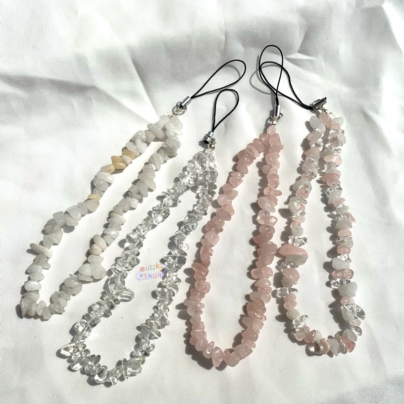 Jual Quartz Phone Strap | Gantungan HandPhone | Keychain | Batu Kerikil ...