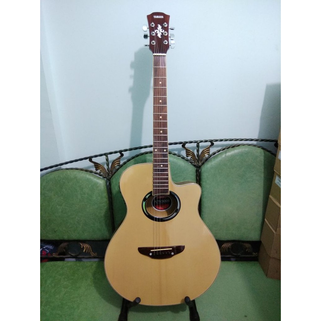 Jual Gitar Akustik Elektrik Merk Yamaha Tipe Apx 500 Natural Eq-7545R Murah Jakarta | Shopee ...