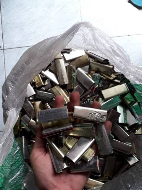 Jual Plat Klem Tali Strapping Band/ Clamp Packing Strap Double Flip ...