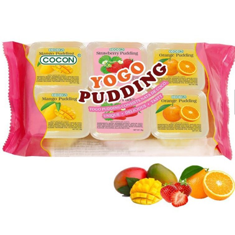 Jual Cocon Yogo Pudding Aneka Rasa 6cup @35g | Shopee Indonesia