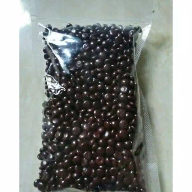 Jual CHOCO CHIPS WARNA DAN COKLAT SETENGAH BULAT KEMASAN 100 GRAM ...