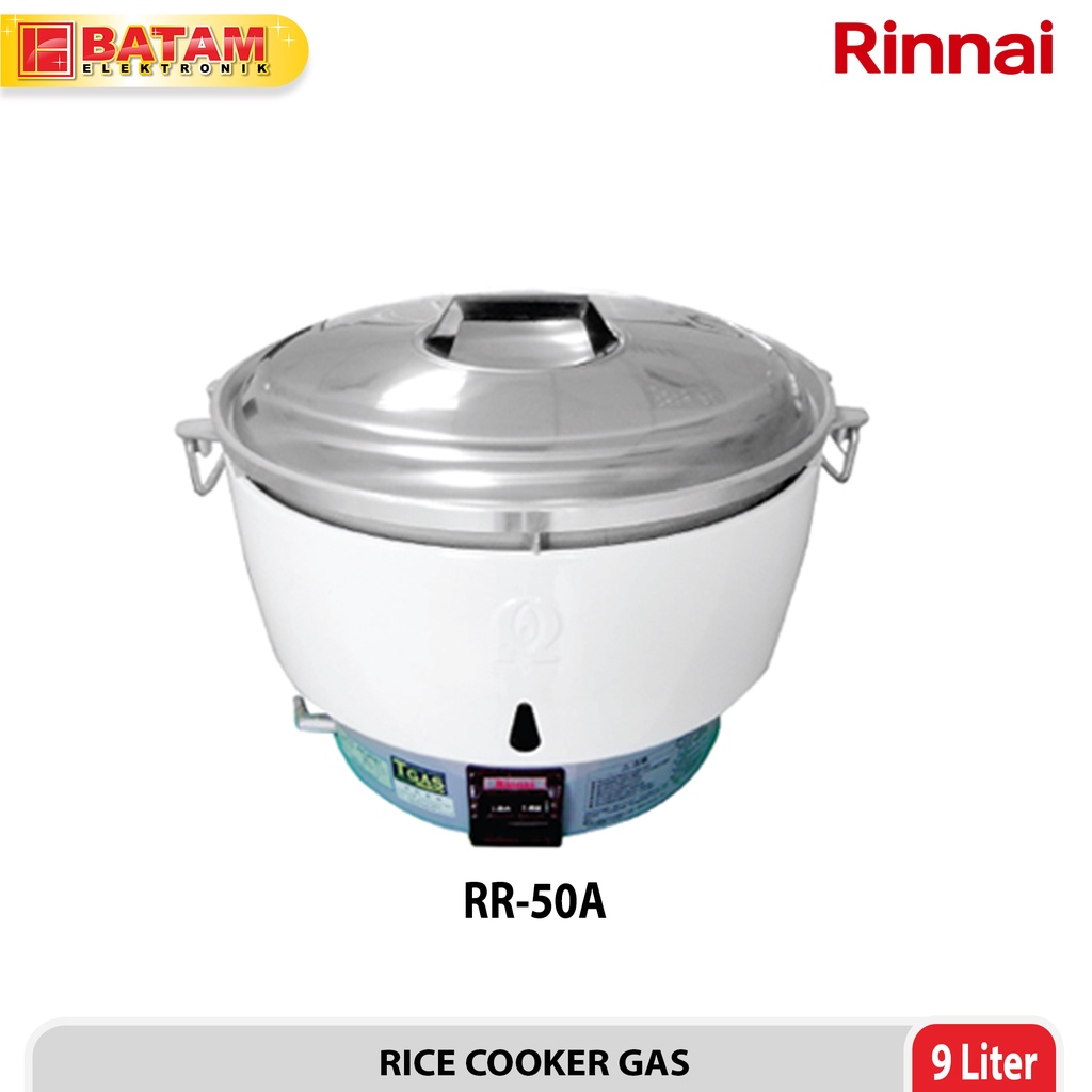 Jual RICE COOKER GAS 9 LITER RINNAI RR-50A | Shopee Indonesia