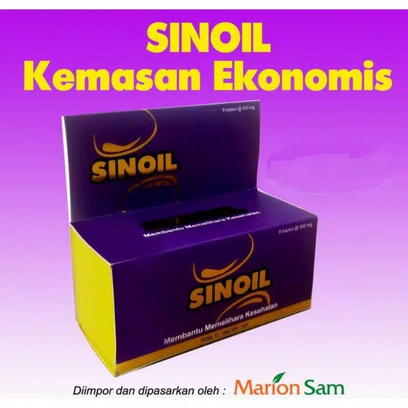 Jual Sinoil 8 kapsul dan Sinoil 30 Kap/obat nyeri sendi /obat sendi ...